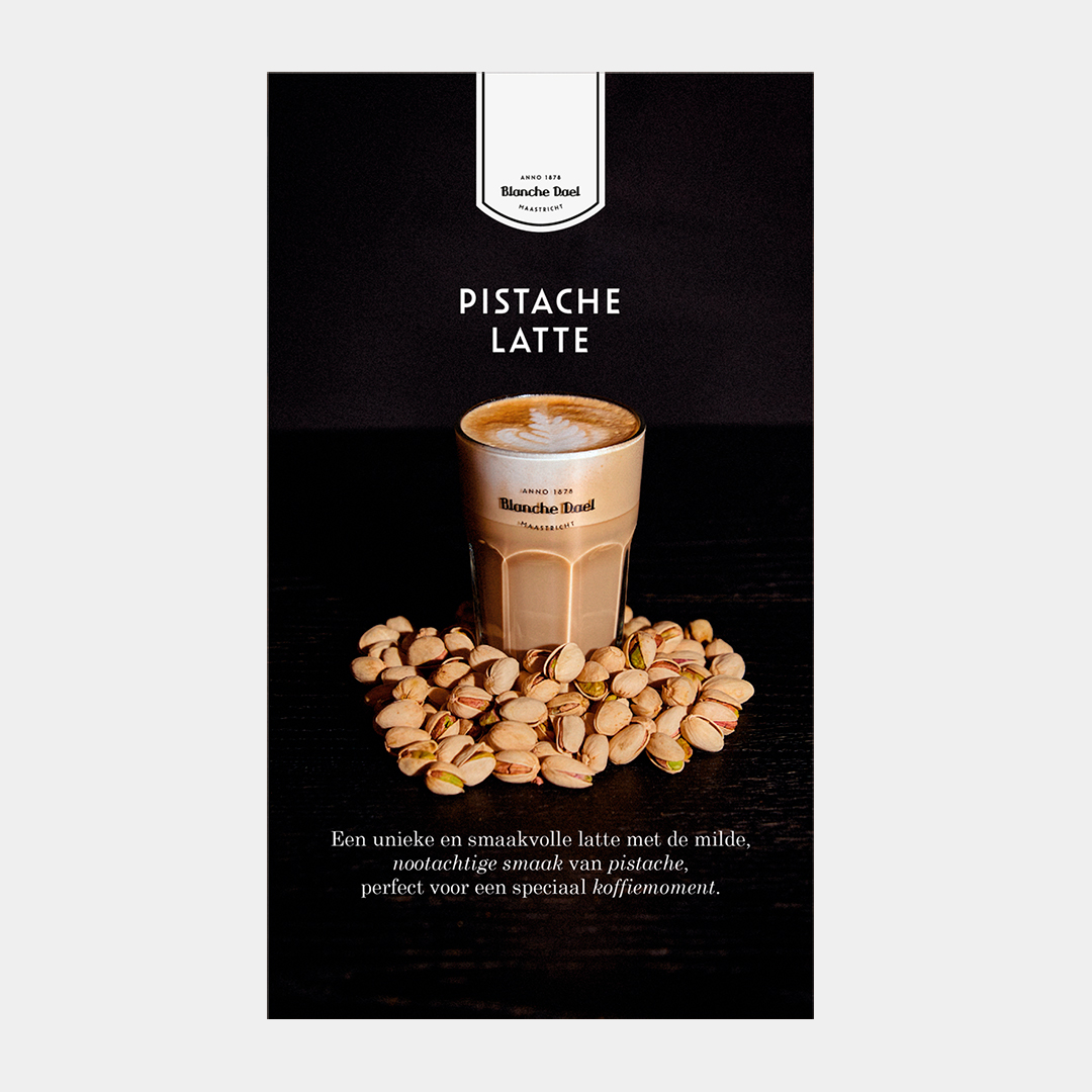 Tafelkaartje Pistache Latte | UIT-222211